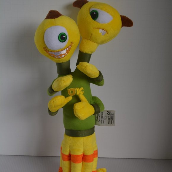 Disney | Toys | Disney Monsters Inc University Terry And Terri 5 Plush ...